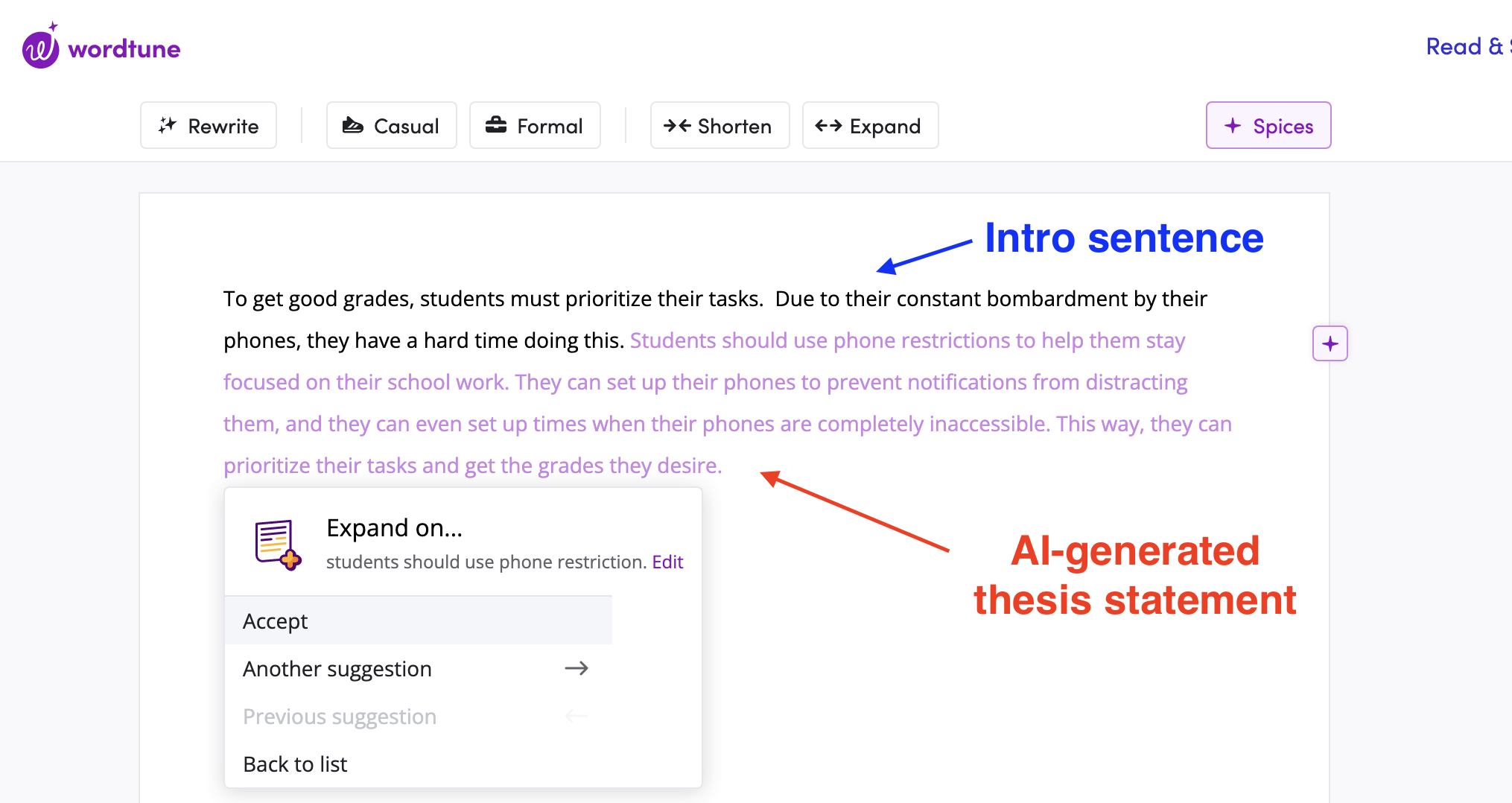 How To Write A Better Thesis Statement Using AI 2023 Updated 